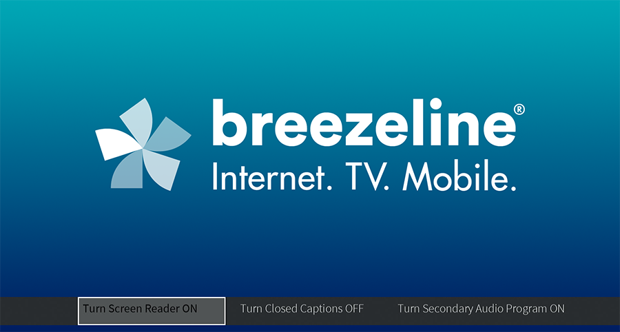 Screen Reader order form | Breezeline